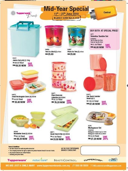 ~Happy Me~: Tupperware Mid-Term Special Sales 11th – 27th June 2010…